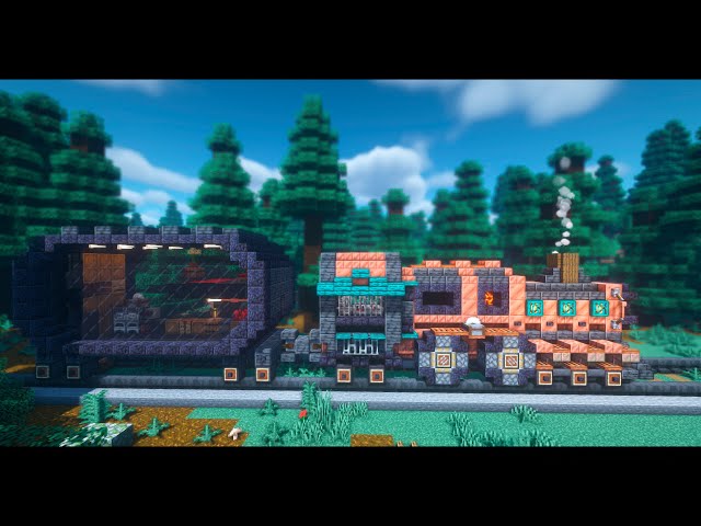Minecraft Train House Minecraft Map