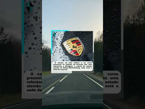 QUAL O SIGNIFICADO DO SÍMBOLO DA PORSCHE? 🤔 #carros#shortsyoutube