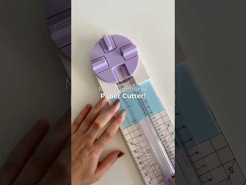 The best cutting ruler ever ✨ #paperwrld #shortvideo #papercutter #cuttermachine