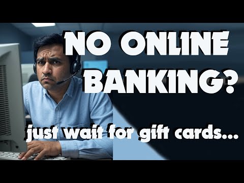 Paypal Scammer annoyed that I don't do online banking, but getting gift cards makes him loose it