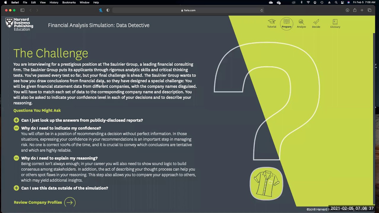 Data Detective Simulation