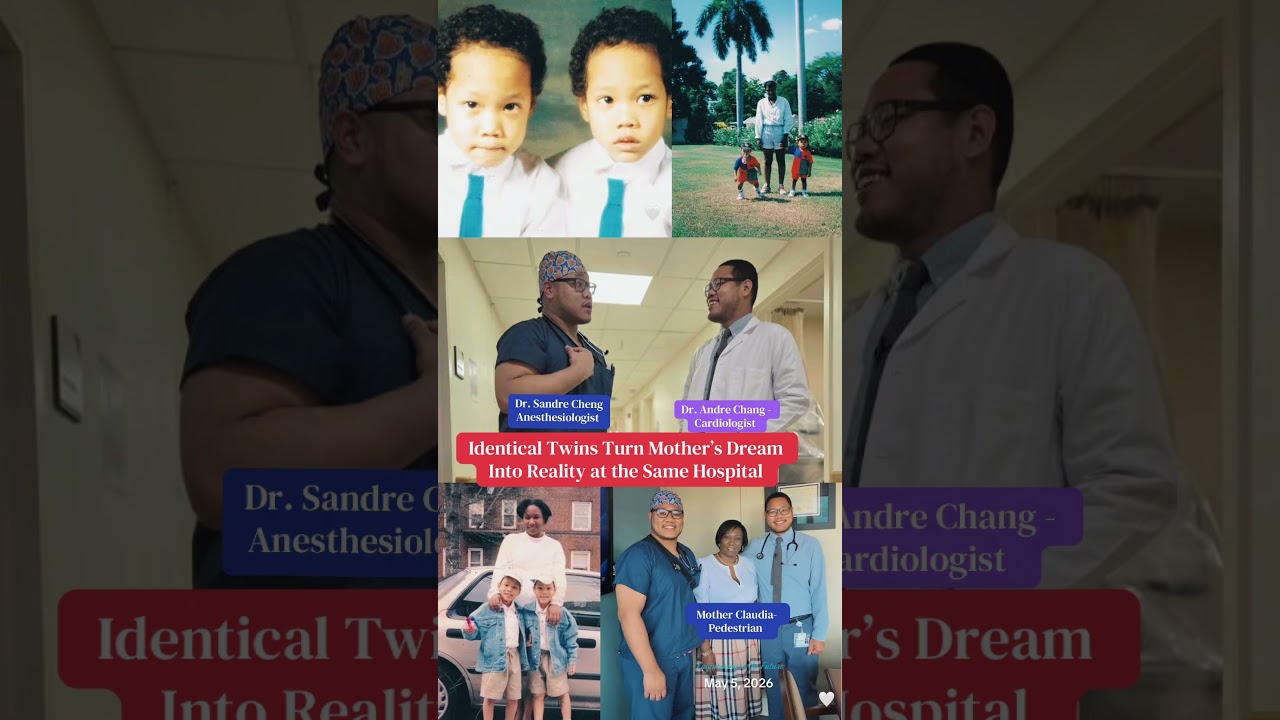 # 453 News - Twin Doctors Reunite to Fulfill Mom’s Dream ❤️#news