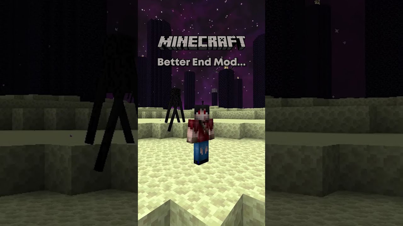 Minecraft BETTER END Mod!