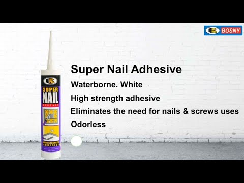 Construction Sealant - Bosny B215 Montage Super Nail Construction ...