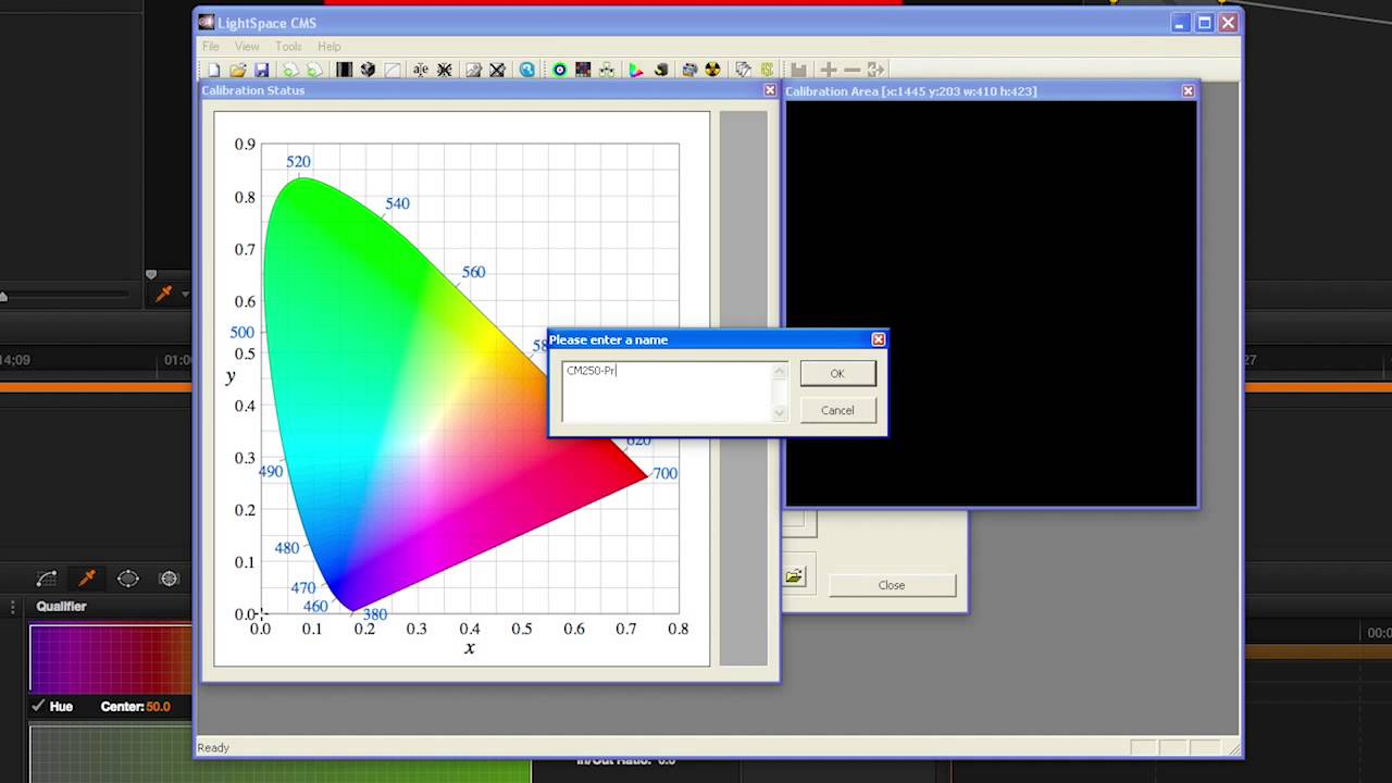 Using LightSpace with Resolve as a Test Pattern Generator