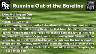 Runner Out Of Baseline Explained - OKC Academy