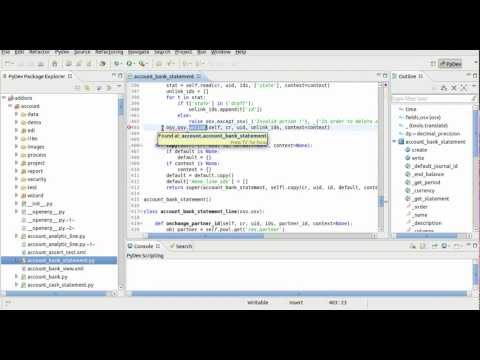 Code Analysis using Pylint on Eclipse | OpenERP
