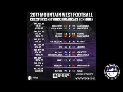Mountain West national TV schedule
