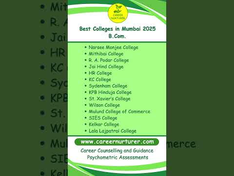 πBest B.Com Colleges in Mumbai 2025 | Top Commerce Colleges for Your Future #mumbai #commerce #bcom