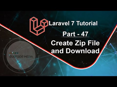 Learn Laravel 7 Tutorial Create Zip File and Download - Mind Luster