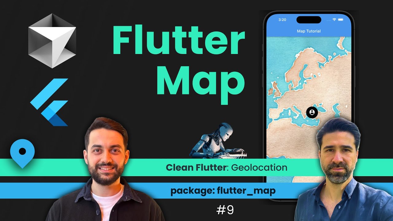 Introduction to Flutter Map | Map Plugins |Stadia Maps & Custom Styling | Geolocation Series | E09