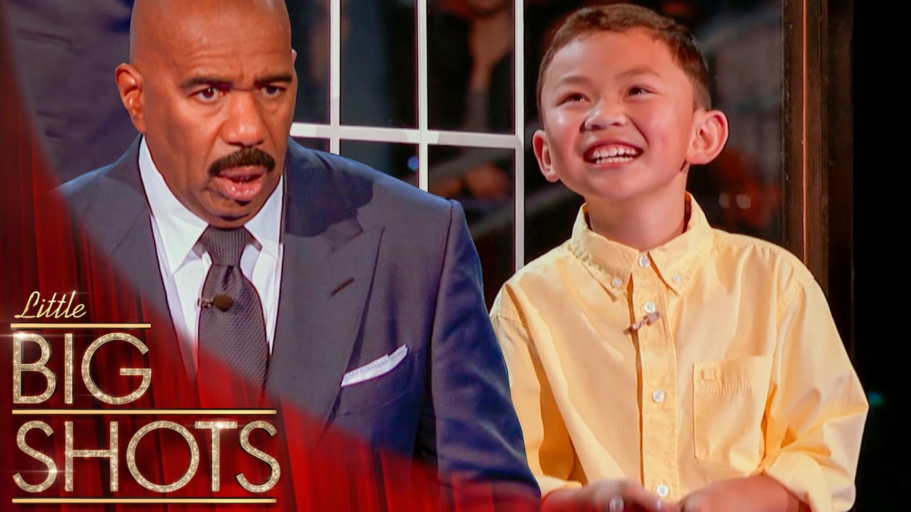 Steve Harvey Meets His Match with a 7-Year-Old Math Genius | Little Big Shots
