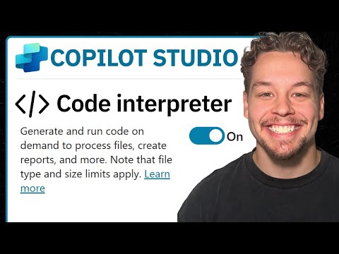 Copilot Studio: Enable Code Interpreter