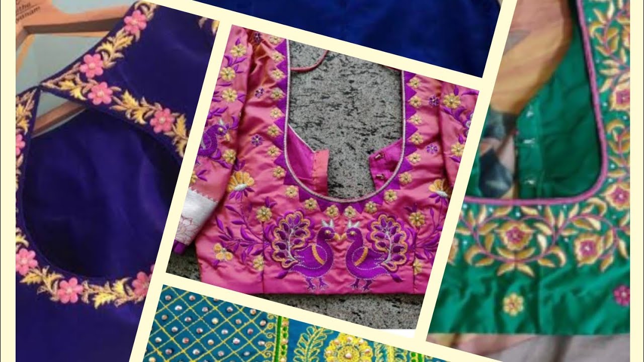 Latest Stunning Computer Work Blouse Designs - Blouse Designs