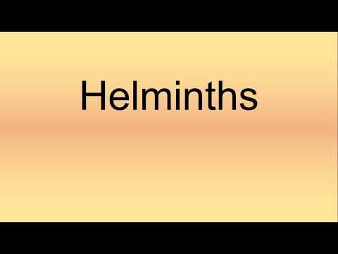 Helminths Pronunciation | How to Say | How to Pronounce