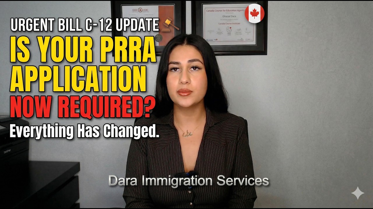 PRRA Application Explained: Why Bill C-12 Makes It CRITICAL (Canada Immigration 2026) 🇨🇦