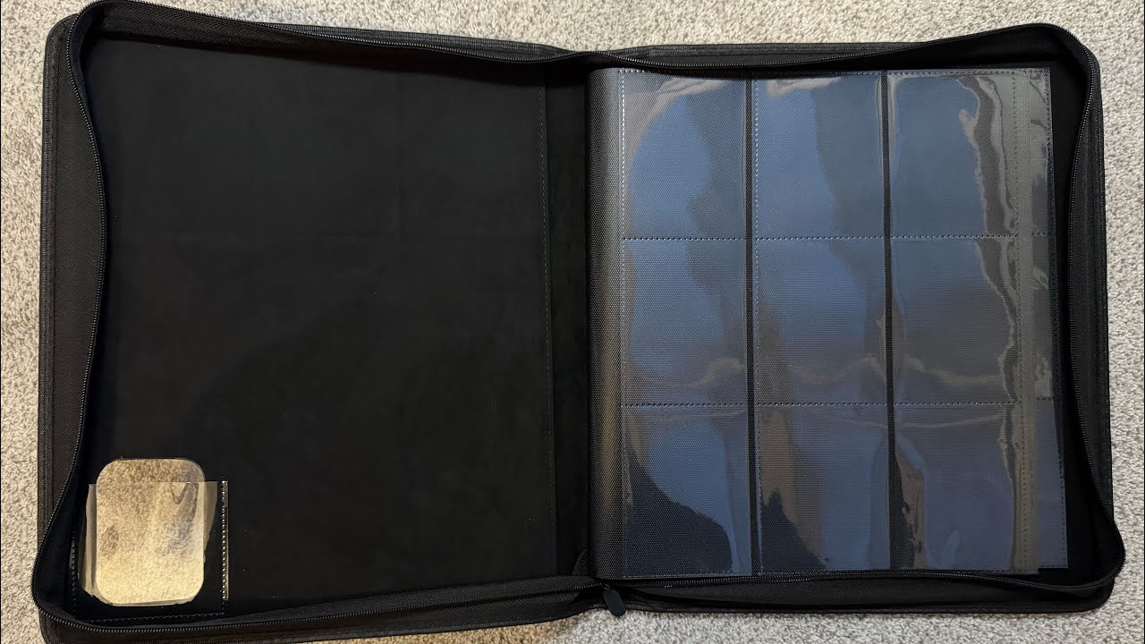 ProCase Top Loader Binder Review | 9-Pocket Binder Holds 324 Toploaders! Best Trading Card Storage?