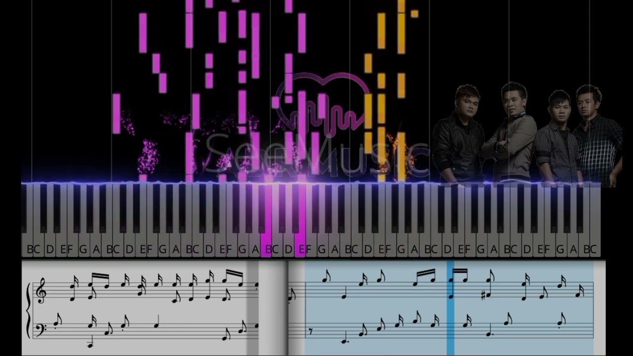 C.I.N.T.A (Medium) || D'Bagindas (ADR Music Tutorial Piano With Sheet Music, Not Balok)