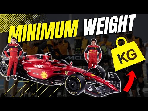 Formula 1 2022 Minimum Weight Requirements Explained