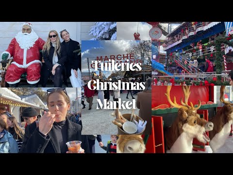 Tuileries Christmas Market: Food taste test & Luxembourg garden-Vlog #11