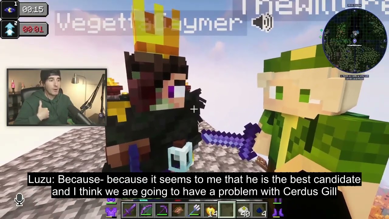 Do you like Quackity, Luzu? I Karmaland 5 Clips