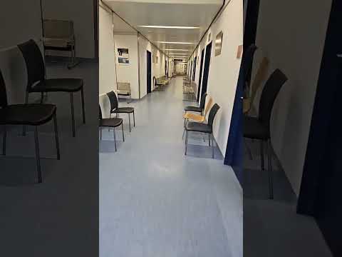 in Germany at the hospital there is no one here at 6:00