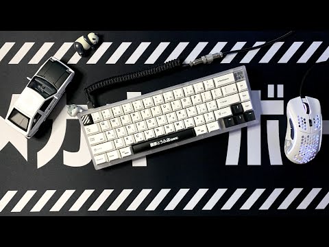 Polycarbonate KBD67v2 MKII - Black Inks v2 Typing Sounds