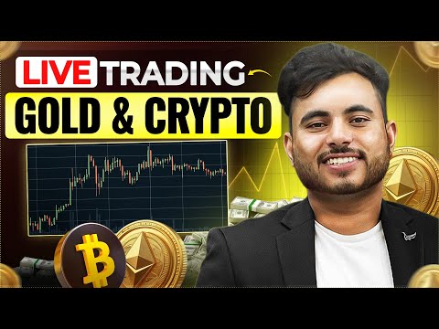 Live Crypto Trading | Bitcoin Trading | Gold Trading | 16 July | New York Session | Techno Jeet