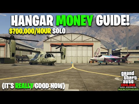 HANGAR MONEY GUIDE (Up to $700k/Hour SOLO) | GTA Online Hangar Business Guide 2025