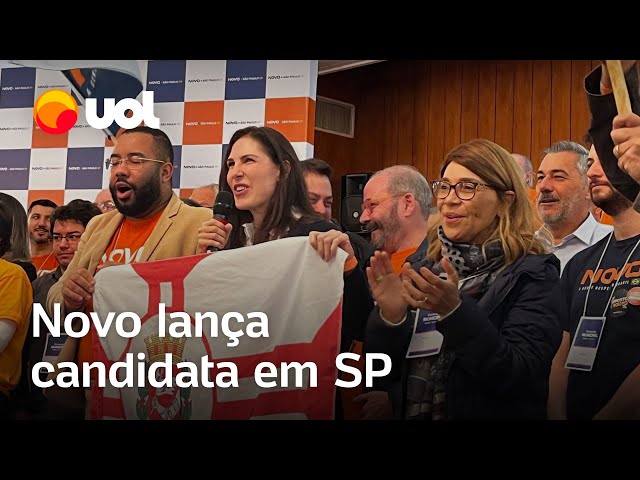 Novo lança Marina Helena candidata a prefeita em São Paulo