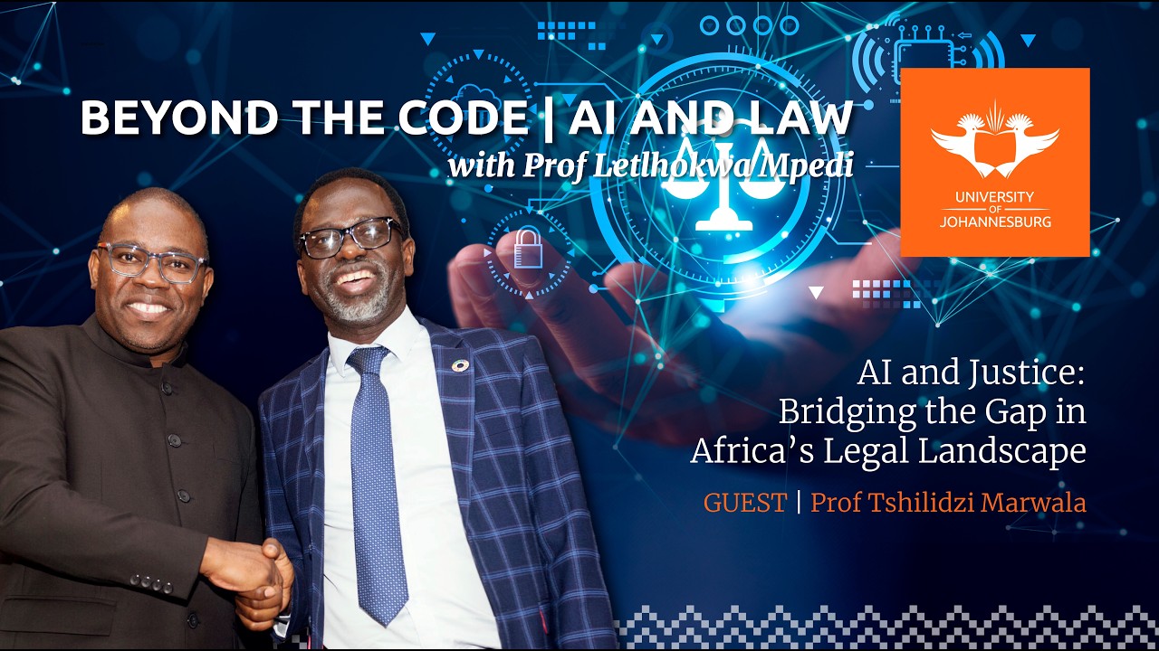 🎬 OFFICIAL LAUNCH: Beyond the Code – AI and Law: Episode 1 - Prof Tshilidzi Marwala