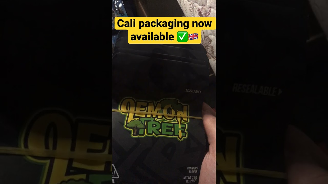 Cali packaging Mylar bags in stock ✅✅🇬🇧