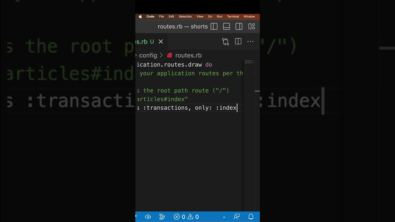 Build an API using Ruby on Rails