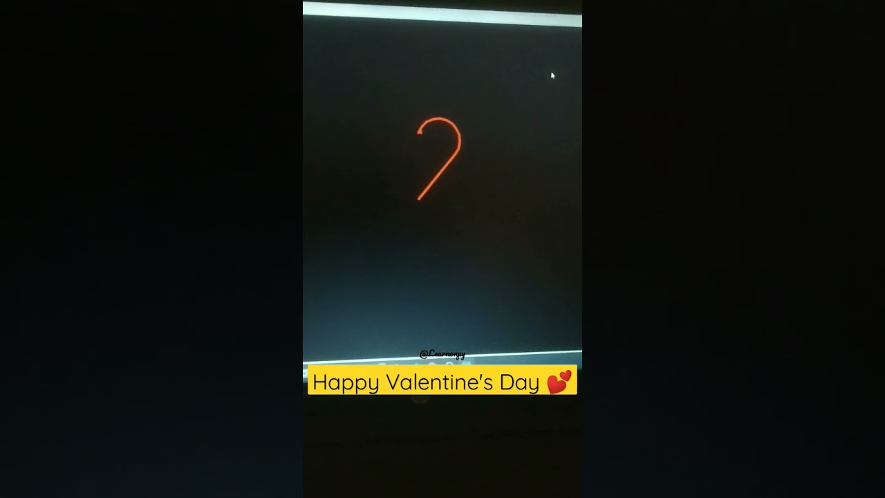 Happy Valentine's Day in Python Turtle | Impress your CRUSH💖using Python |
