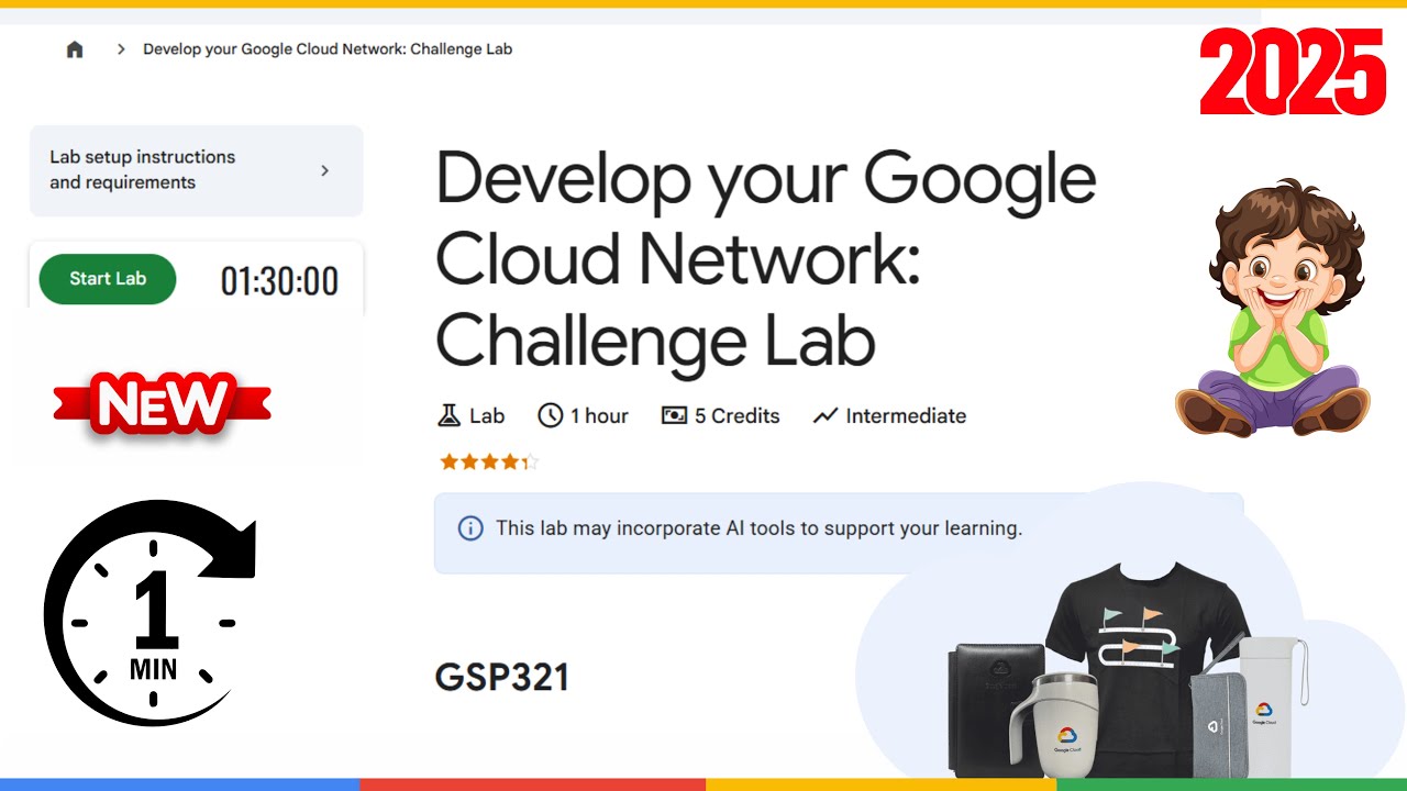 Develop your Google Cloud Network: Challenge Lab | GSP321