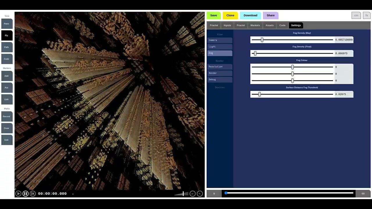 3D Fractal Explorer - Mandelbox mandelbrot zoom