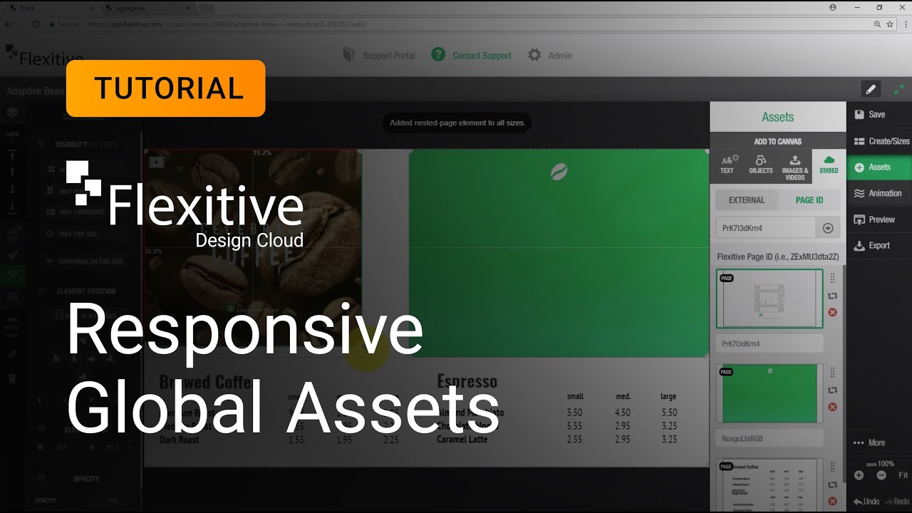 Develop Design Systems with Responsive Global Assets - Flexitive Tutorial