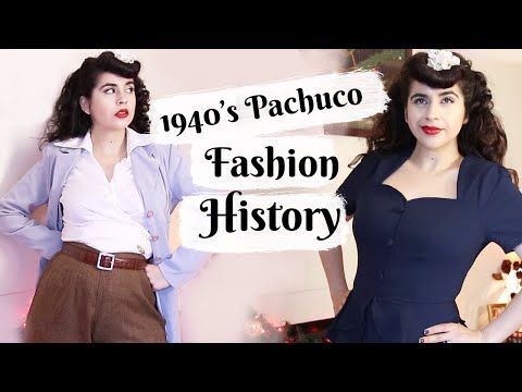 1940’s Pachuca/Zoot Suit Fashion History & Trying the Styles!