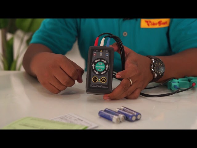 Phase Sequence Indicator - 8035 Kyoritsu Non-Contact Safety Phase ...