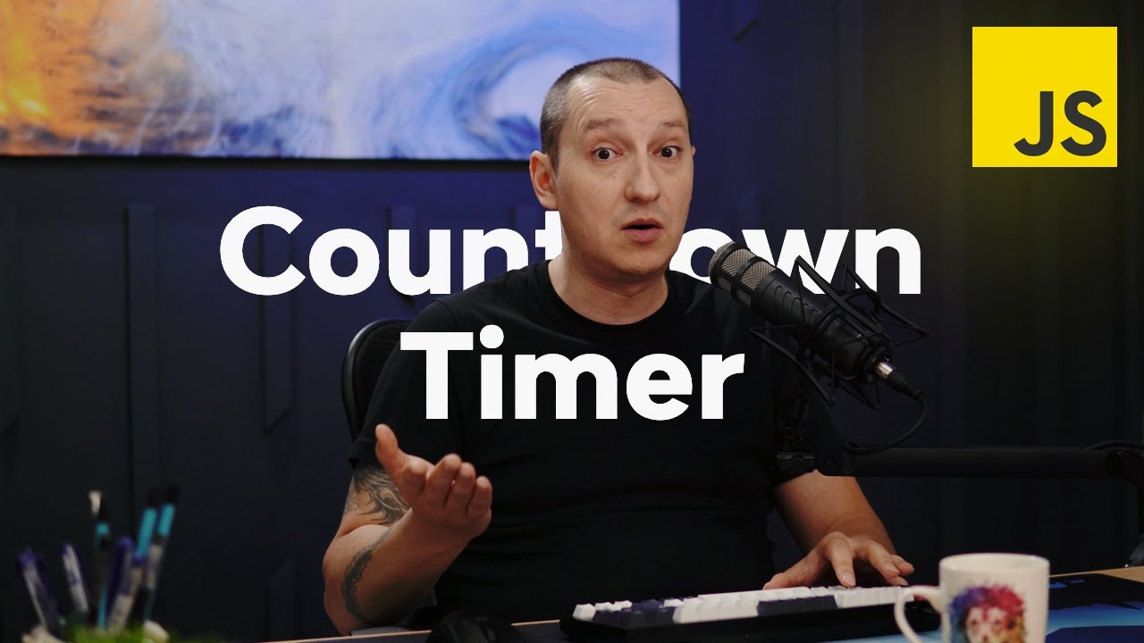 JavaScript Countdown Timer Tutorial | FREE COURSE