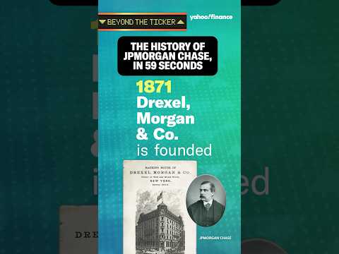 The history of JPMorgan Chase, in 59 seconds #shorts