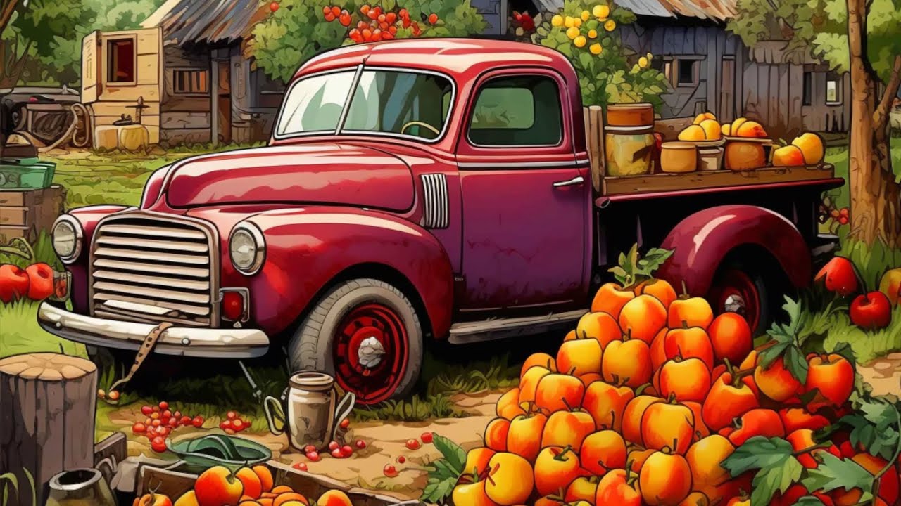 Picking apples In Ukraine