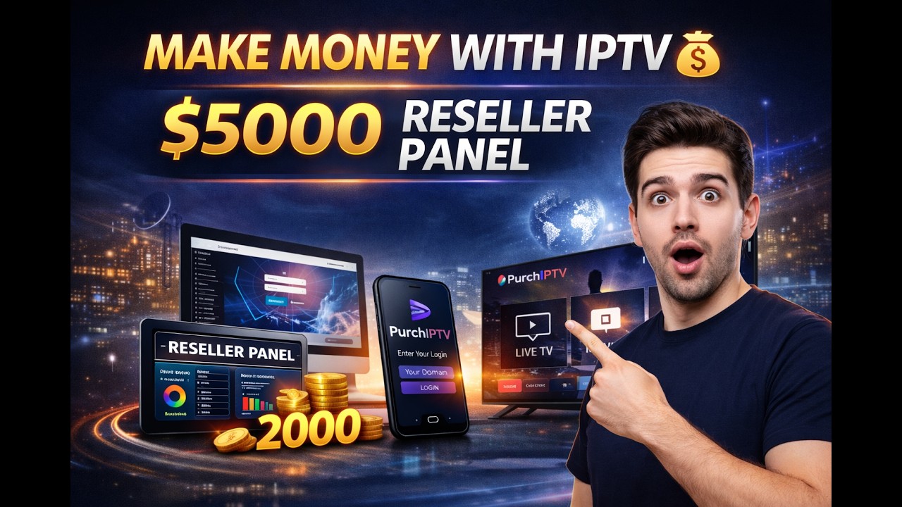 Start your Iptv Reseller business
