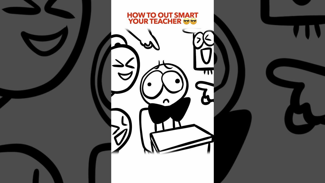 Wrong Answer 😪 (Animation Meme) Anim: RedFlowerCrown #shorts