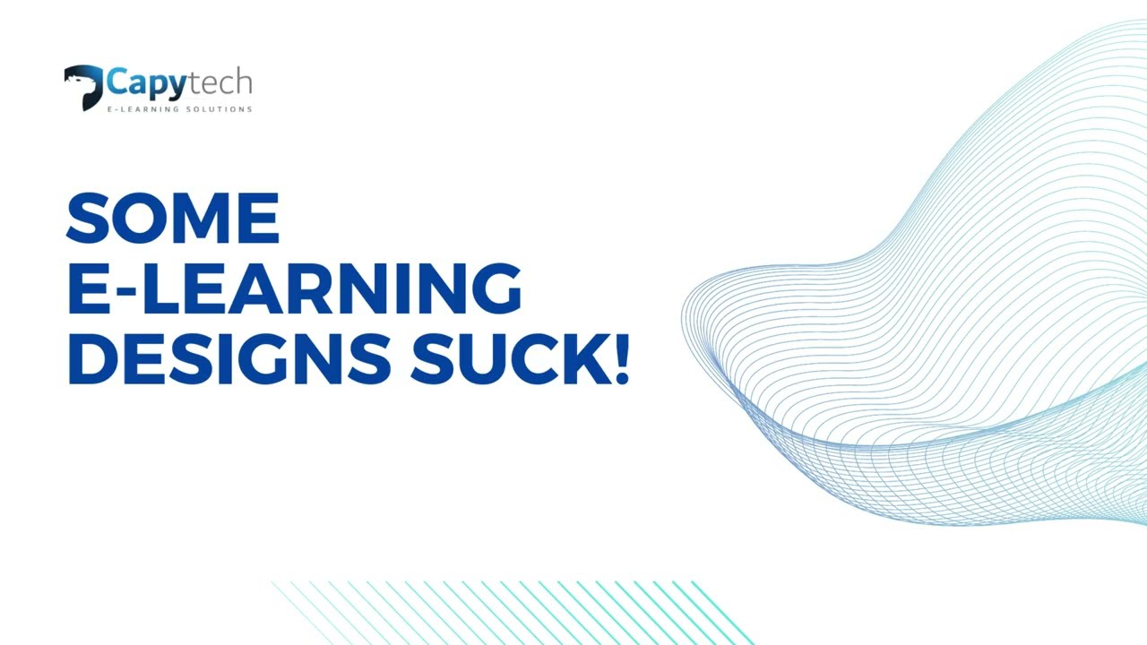 Do your E-Learning Designs Suck!