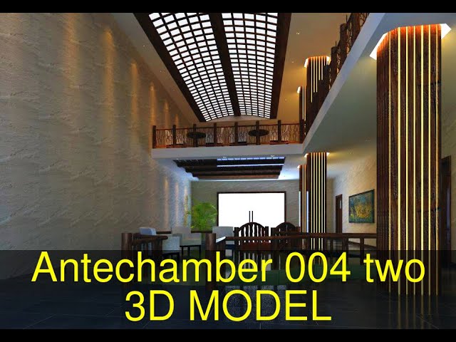 Antechamber 004 two 3D Model - FlatPyramid