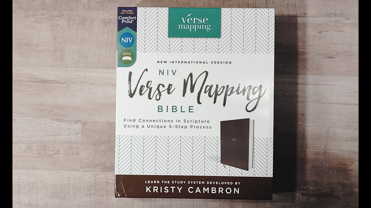 NIV Verse Mapping Bible