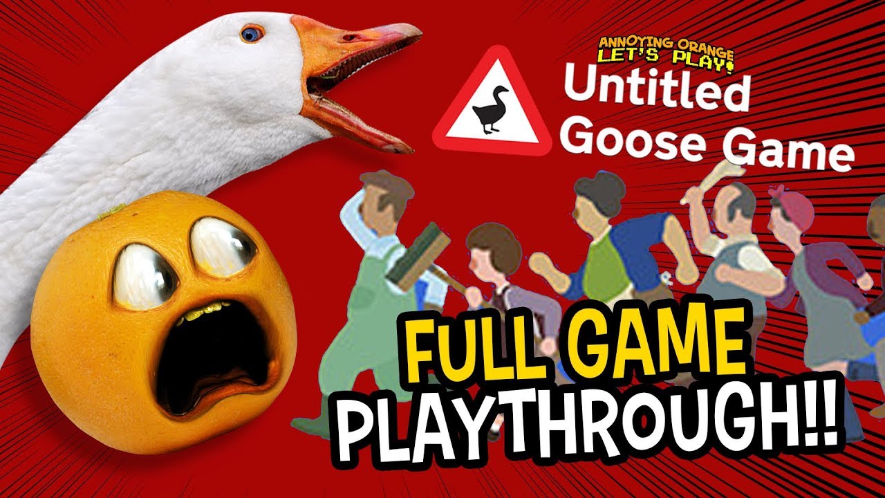 Untitled Goose Game Supercut!!