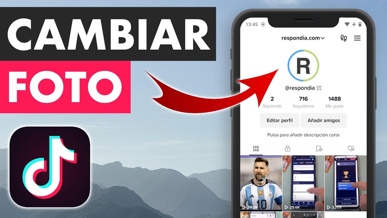 CÓMO CAMBIAR TU FOTO DE TikTok RÁPIDAMENTE ⚡️