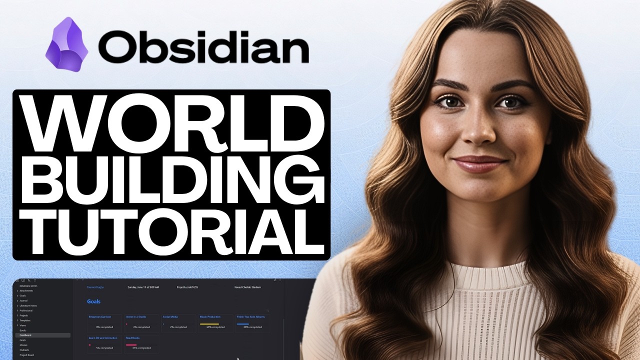 Obsidian Worldbuilding Tutorial For Beginners 2026 (Step-By-Step)